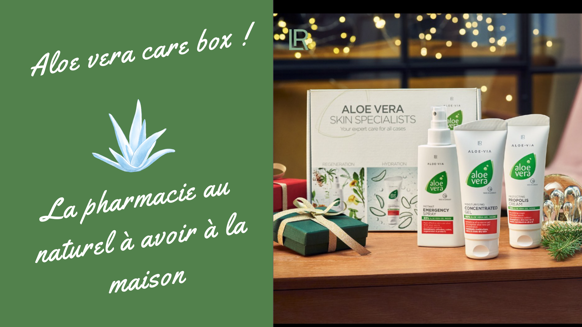 Aloé vera care box